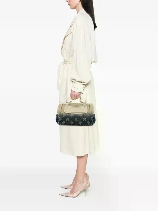 Celine Macadam Denim Ombre Boogie Handbag