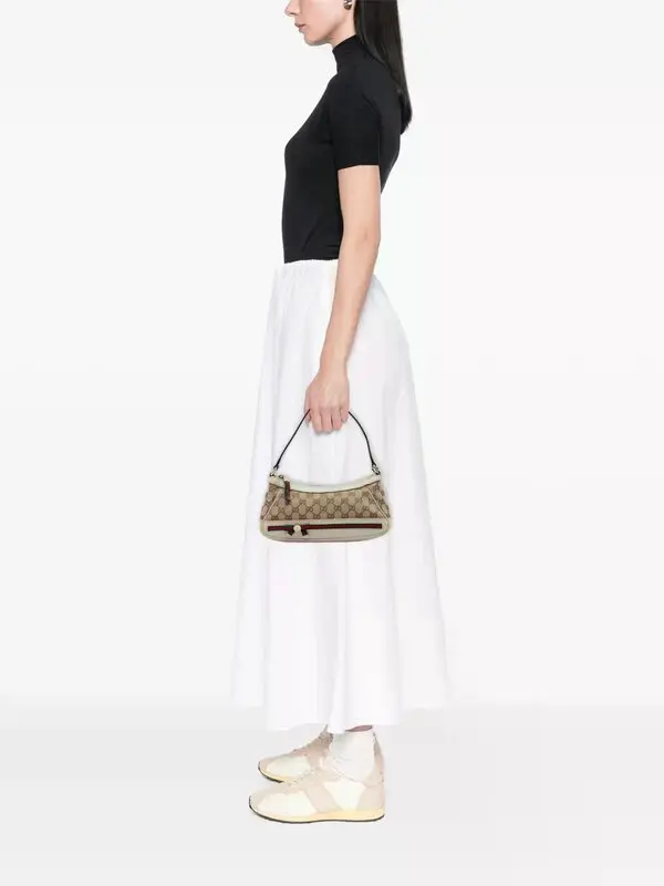 Gucci 2016-2026 Gg Canvas Web Mayfair Shoulder Bag