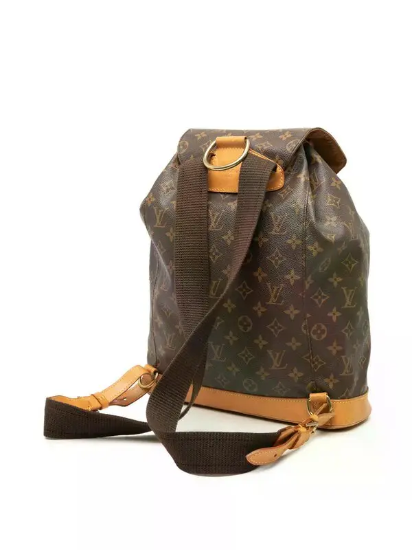 LOUIS VUITTON Monogram Montsouris Gm Backpack