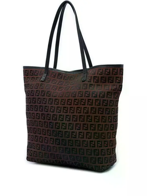Fendi Zucchino Canvas Tote Bag