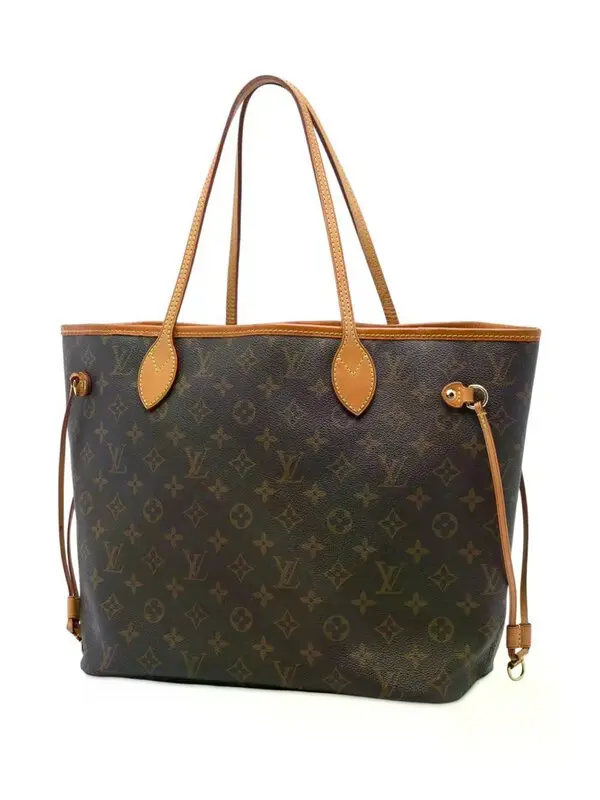 LOUIS VUITTON 2010 Monogram Neverfull Mm Tote Bag