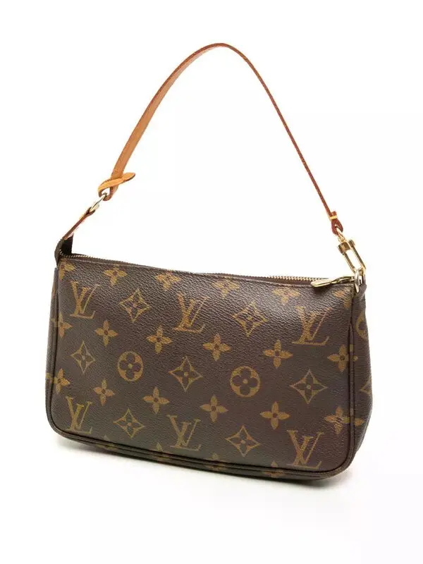 LOUIS VUITTON 2002 Monogram Pochette Accessoires Shoulder Bag