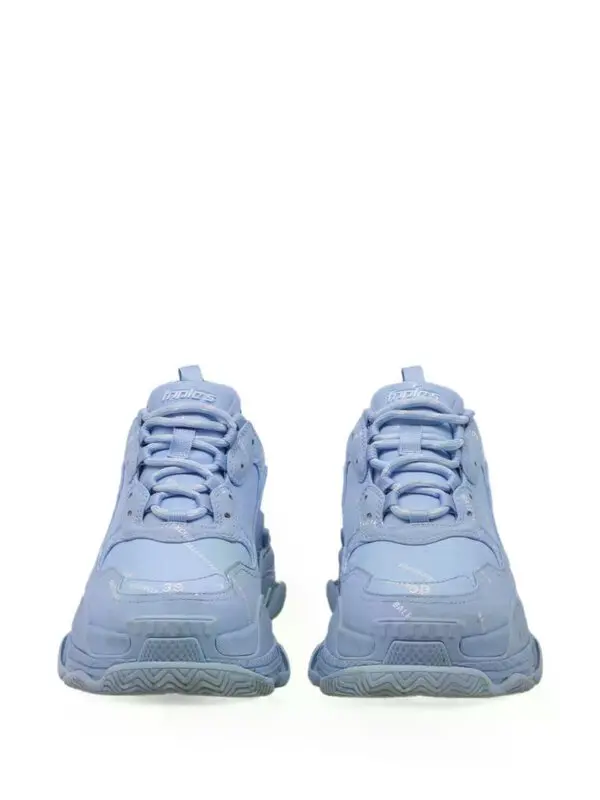 Balenciaga Triple S Logo Print Sneakers