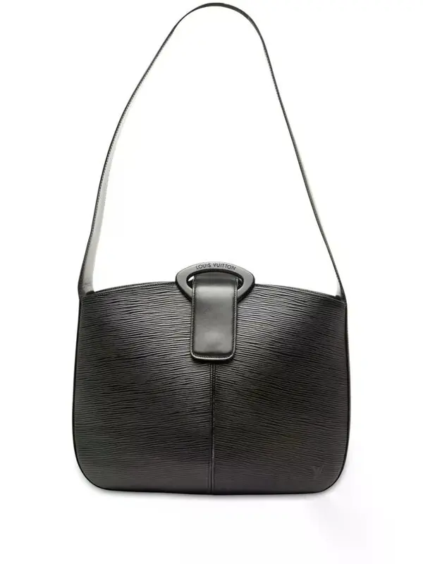 LOUIS VUITTON Epi Reverie Shoulder Bag - Black