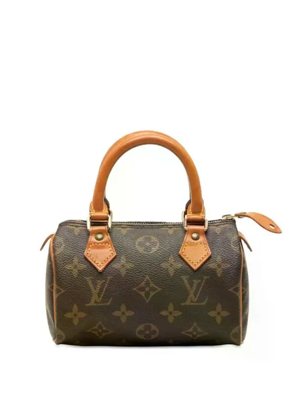 LOUIS VUITTON 1994 Monogram Mini Speedy Hl Satchel