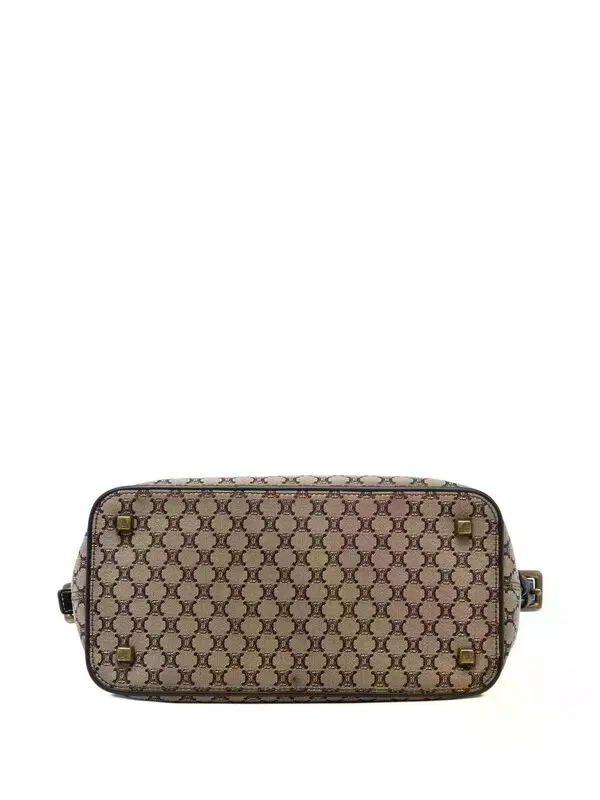 Celine 2000 Macadam Canvas Triomphe Handbag