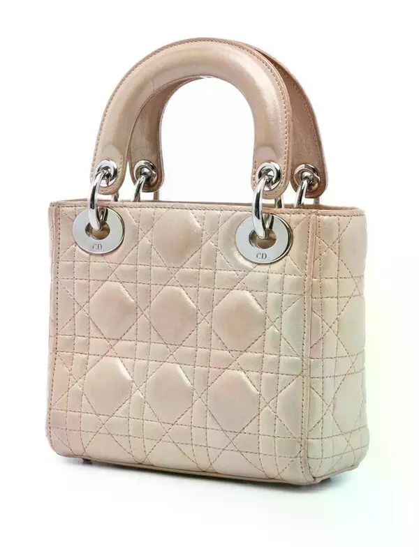Dior Mini Lady Satchel - Pink