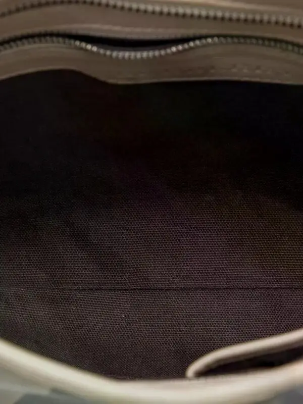 Burberry Smoke Check Coated Canvas Crossbody Bag