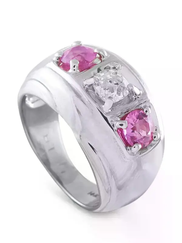 LB EXCLUSIVE Sapphire And Diamond Ring