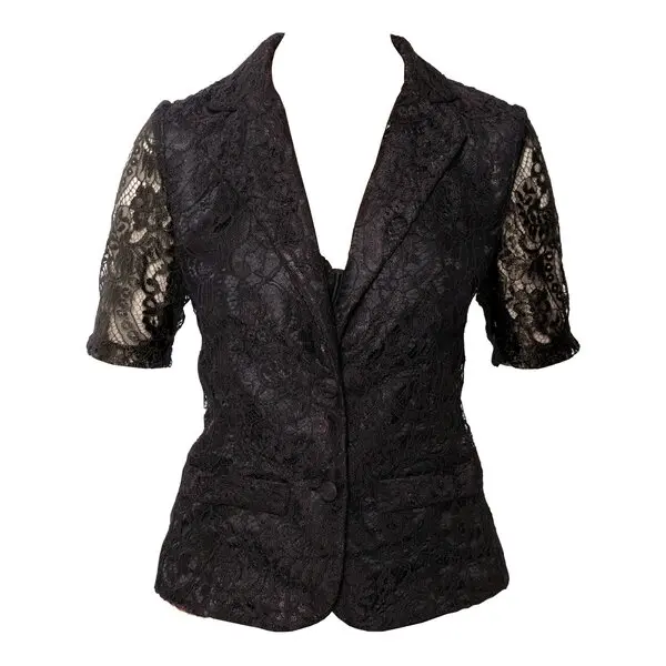 MAISON BOGOMIL Lace Jacket With Satin Base