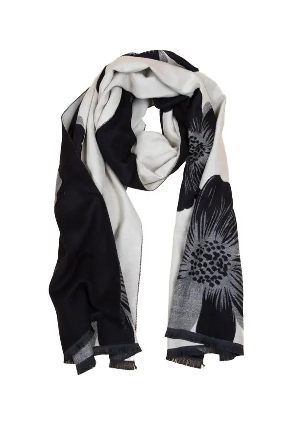 Saachi Fresh Floral Reversible Scarf