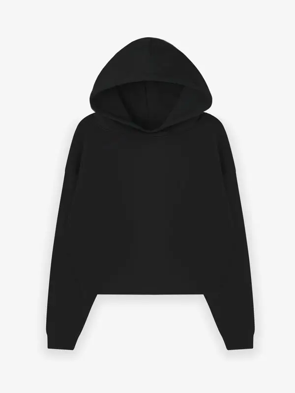 DO WE The Crop Hoodie - Black