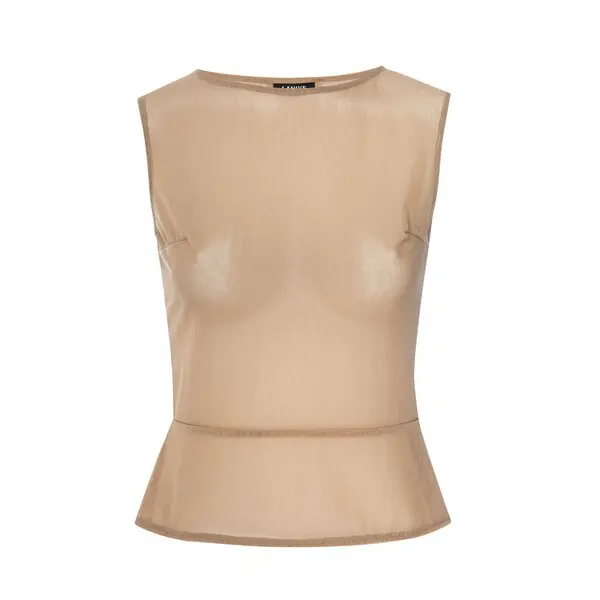 LAHIVE Ryder Sheer Mesh Top