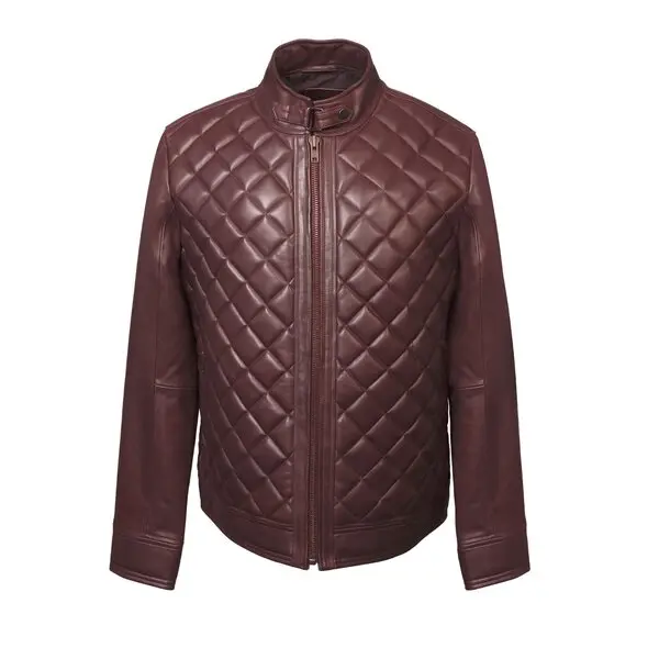 ZASTASTUDIO Single Malt Quilted Leather Jacket