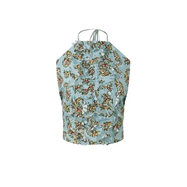 PECANPEPPERPELICAN Habanero Pepper Halter Top