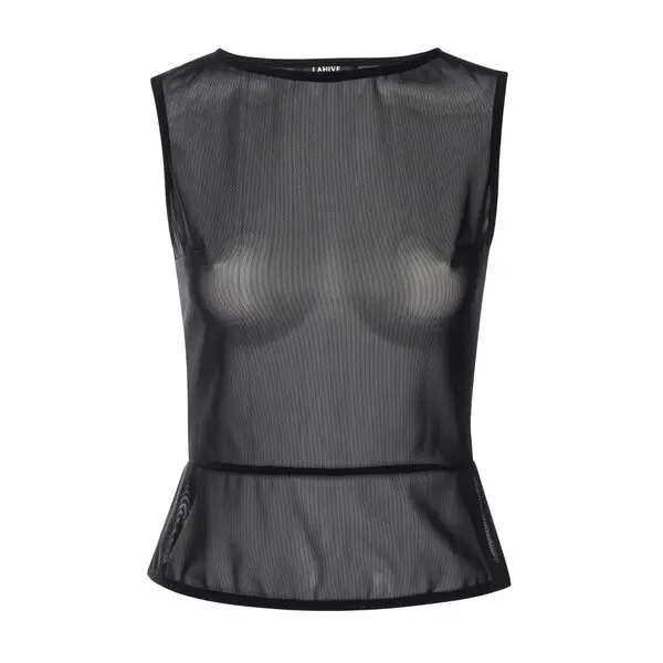 LAHIVE Ryder Sheer Mesh Top