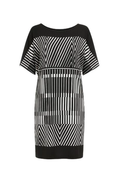 CONQUISTA Straight Print Dress