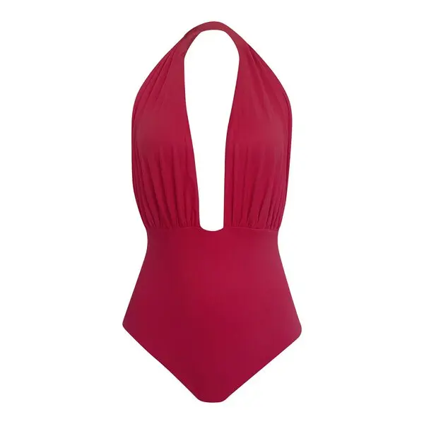 NUAJE NUAJE Rosalie Ruched One-piece Swimsuit
