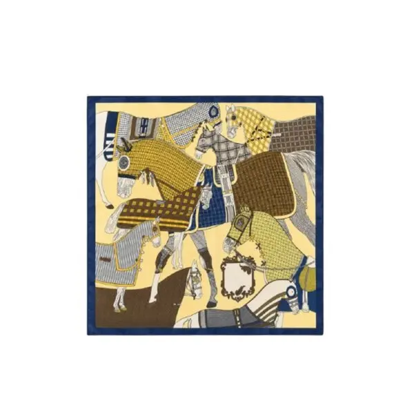 Saachi Horse Equestrian Bandana - Blue