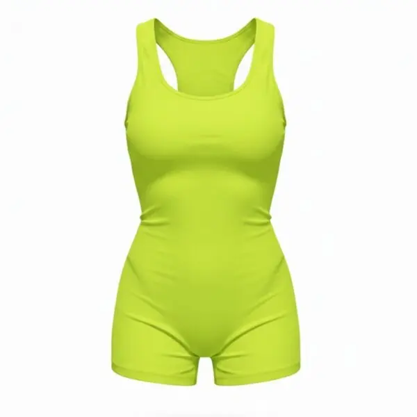 BRASINI SWIMWEAR Lenox Onesie Neon