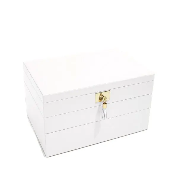 STACKERS Leather Orchid Jewellery Box Set Of Three