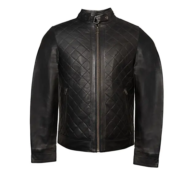 ZASTASTUDIO Single Malt Quilted Leather Jacket