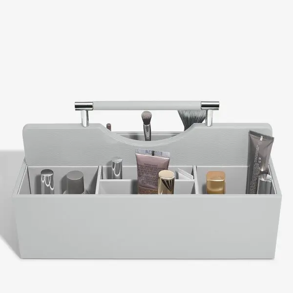 STACKERS Supersize Cosmetic Tool Box Pebble - Grey