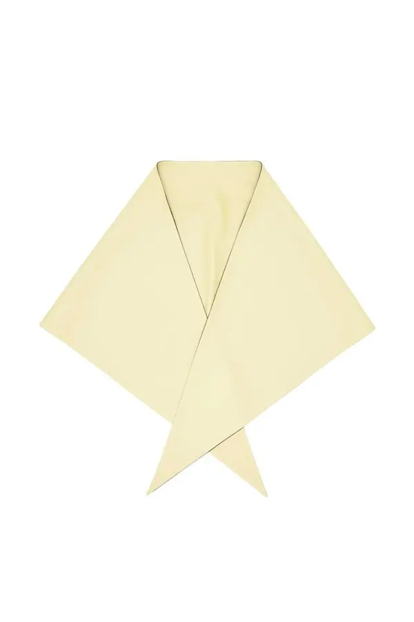 CENTRE PIECE Sydney Leather Headscarf - Yellow