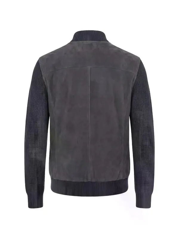 ARTE ANTWERP Suede Panelled Jacket