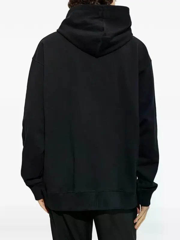 Balmain Logo-embroidered Drawstring Hoodie