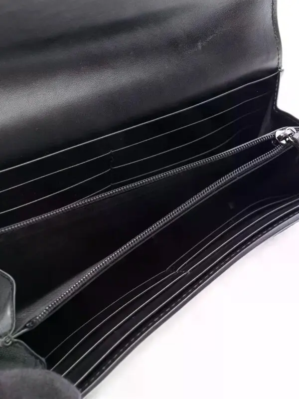 Gucci 2000s Guccissima Bow Continental Wallet