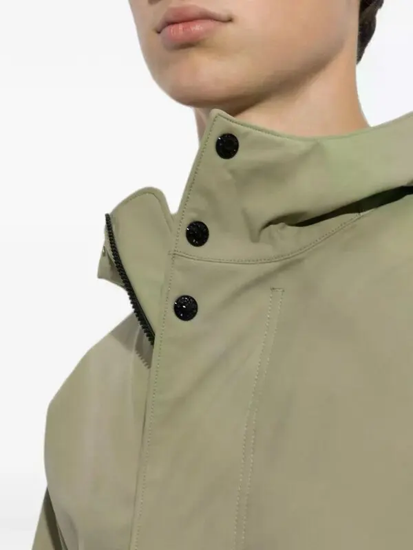 Stone Island Logo-patch Hooded Jacket