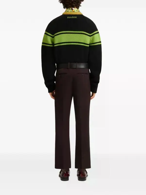 Marni Pressed-crease Trousers