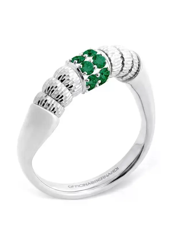 OFFICINA BERNARDI Enigma S Emerald Ring