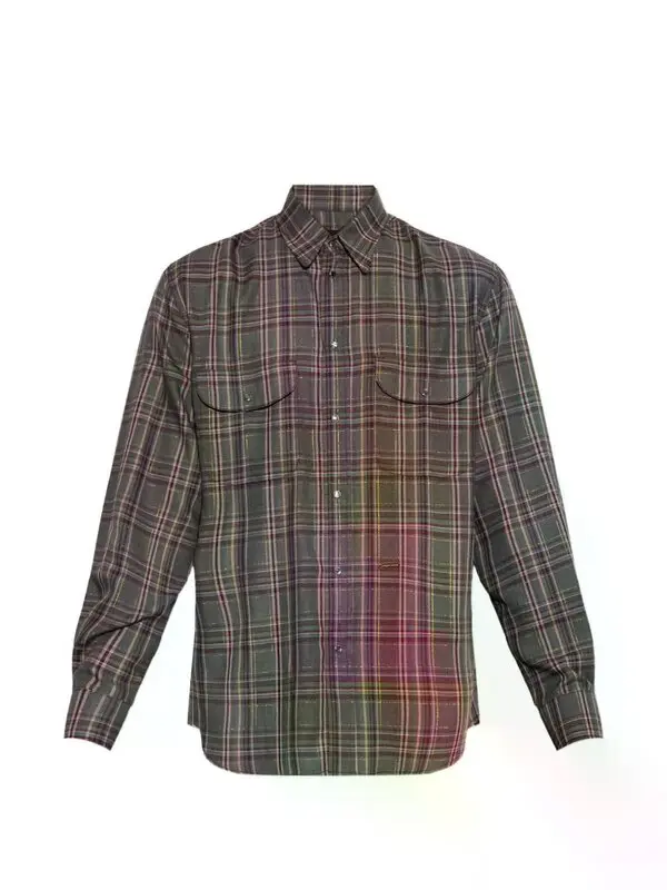 Dsquared2 Check-pattern Flap-pocket Shirt