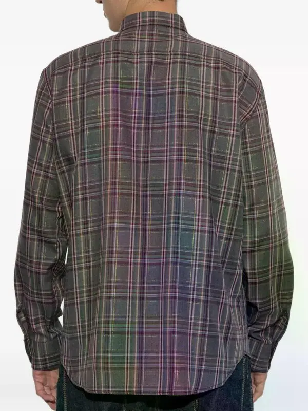 Dsquared2 Check-pattern Flap-pocket Shirt
