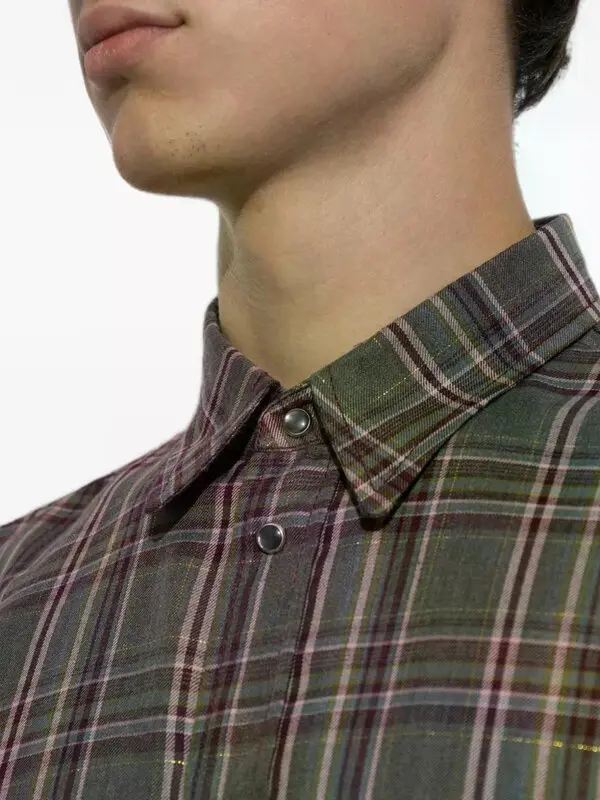 Dsquared2 Check-pattern Flap-pocket Shirt