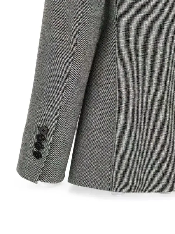 Alberto Biani Double-breasted Grisaille Blazer