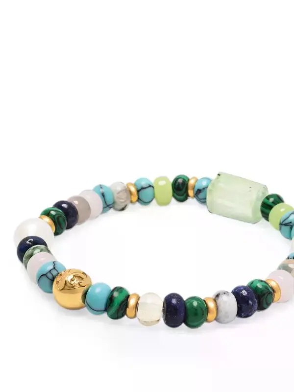 NIALAYA JEWELRY Beaded Pearl Bracelet With -tone Hardware