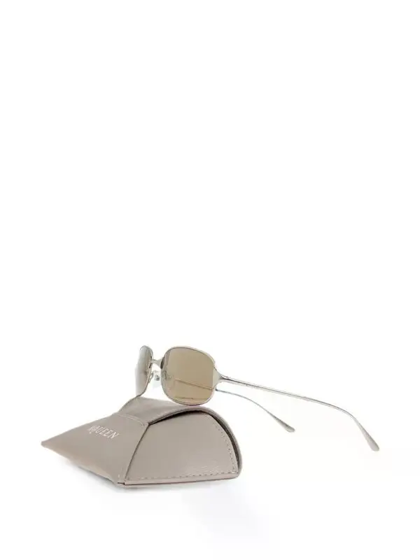 Alexander McQueen Rectangle-frame Sunglasses