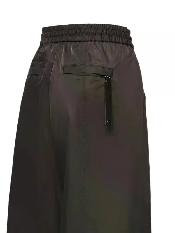 Pinko Wide Leg Trousers With Drawstring Waist