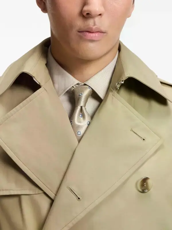 BOSS Double-breasted Trench Coat
