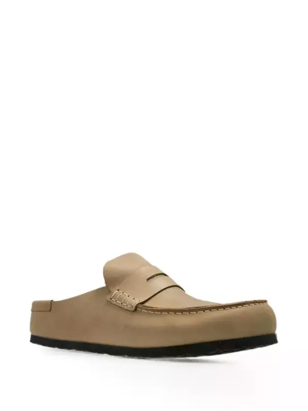 BIRKENSTOCK Naples Leather Loafers