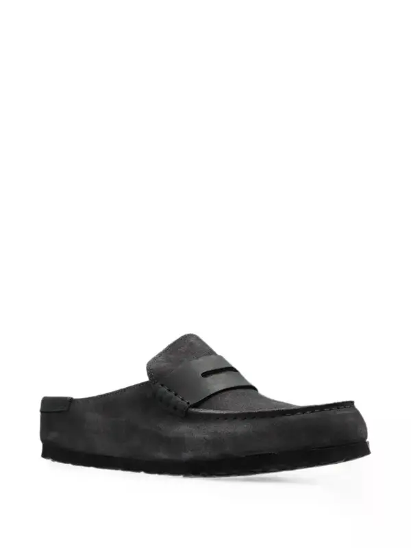 BIRKENSTOCK Naples Double-stitch Leather Shoes