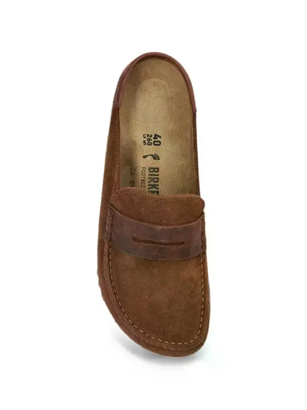 BIRKENSTOCK Naples Double-stitch Slides