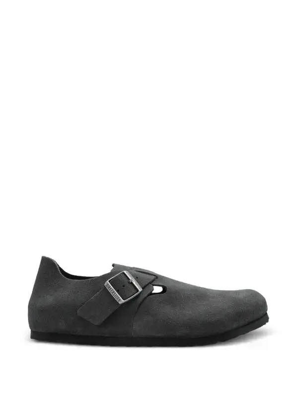 BIRKENSTOCK Buckle-strap Loafers - Grey