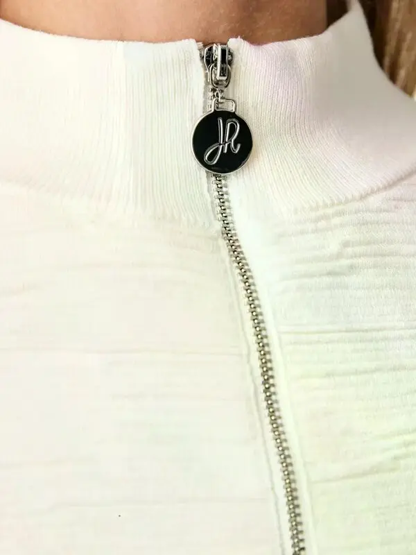 Joseph Ribkoff Textured Quarter-zip Sweatshirt