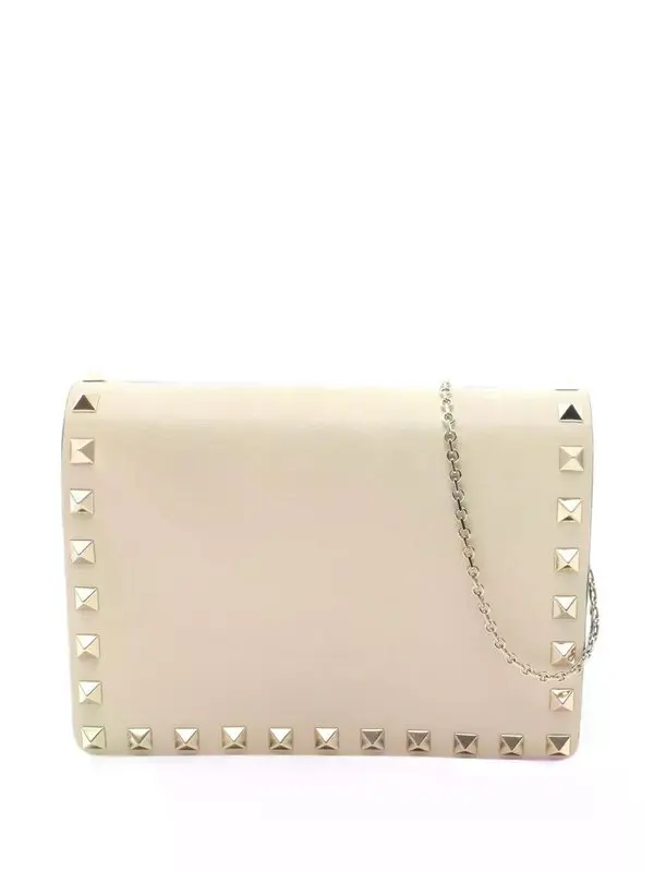 Valentino Garavani 2000s Rockstud Chain Wallet Bag