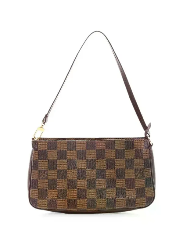LOUIS VUITTON Damier Ebene Navona Shoulder Bag