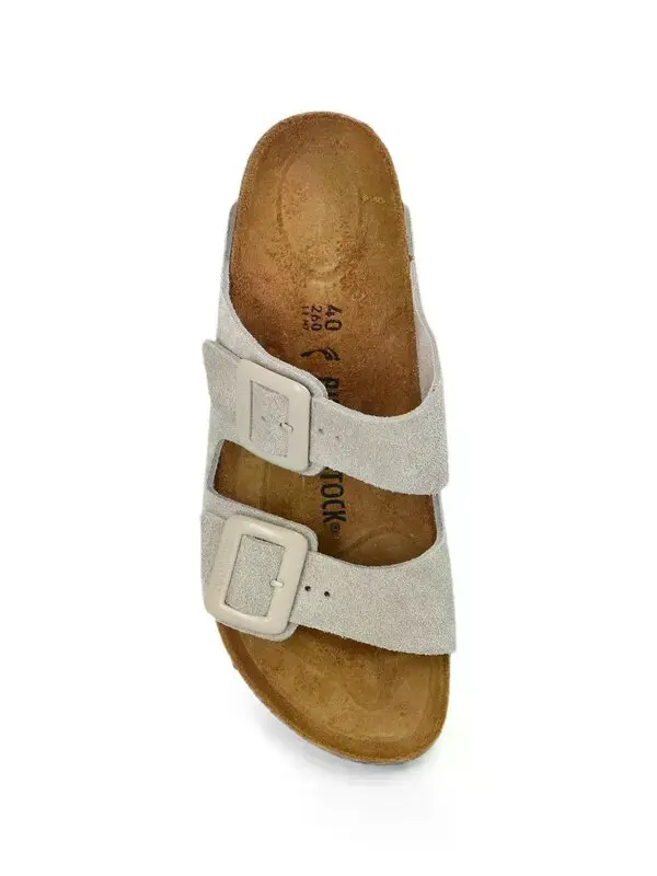 BIRKENSTOCK Arizona Buckle Suede Sandals